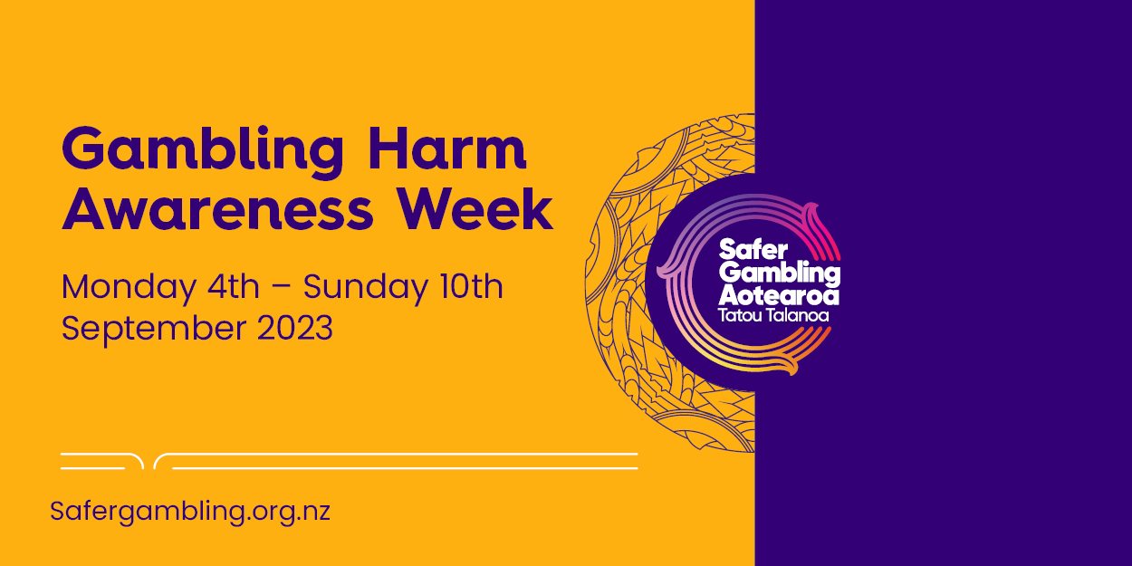 Gambling Harm Awareness Week | Safer Gambling Aotearoa